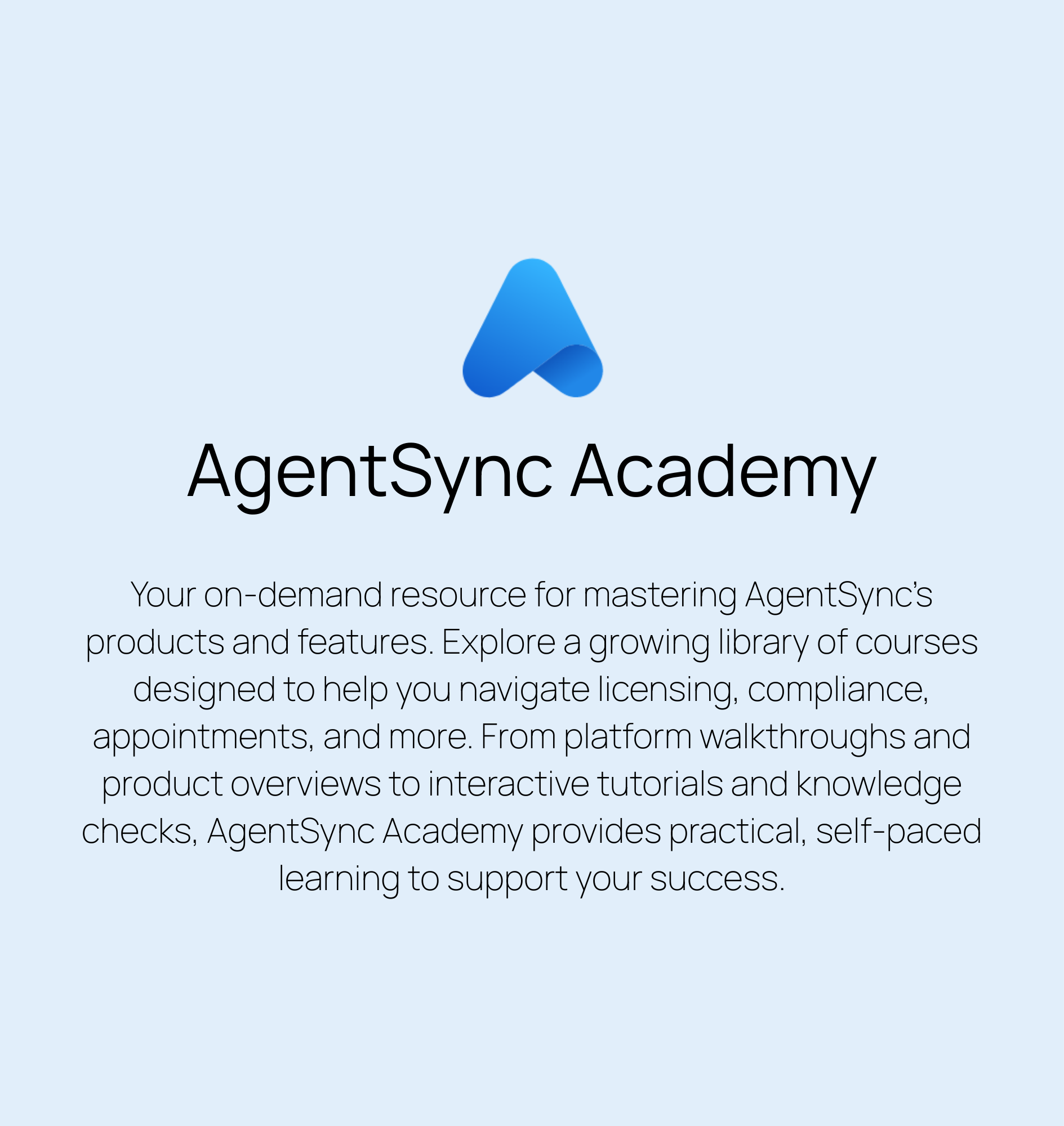 AgentSync Academy